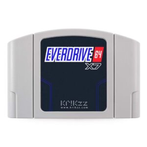 everdrive 64 x7 official by krikzz the best version for the nintendo 64, runs all games perfectly