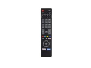 hcdz replacement remote control for magnavox 32me402 32me402/f7 32me402f7 32me402v 32me402v/f7 32me402vf7 39me412v 1080p smart led lcd hdtv tv