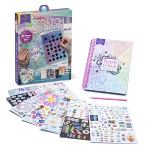 craft-tastic — scratch and sticker interactive journal — activity book packed with fun quizzes, 550+ stickers, creative doodle prompts, and more!