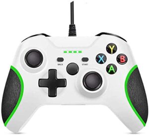 yousang wired xbox one controller with vibration feedback ＆ upgraded joystick controller replacement for xbox one game controller for xbox one series and pc