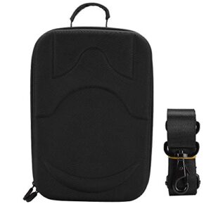 portable storage bag vr headset accessory carrying case with shoulder strap for oculus quest vr headset(black)