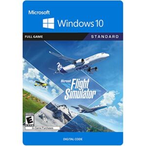 microsoft flight simulator: standard edition – windows 10 [digital code]