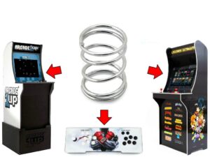 alvatron joystick 4lb tension spring for arcade1up, atgames legends ultimate arcade, pandora's box