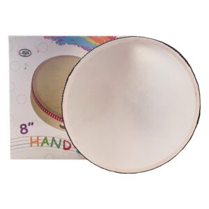 mifs hand drum kids percussion wood frame drum (8 inch)