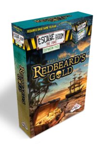 identity games [www.identity games.com] escape room the game expansion pack – the legend of redbeard's gold | solve the mystery board game for adults and teens (english version)