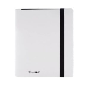 ultra pro e-15375 eclipse 4 pocket pro binder-arctic white