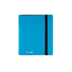 ultra pro - eclipse 4 pocket pro binder - sky blue