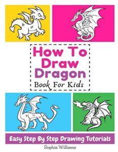 how to draw dragon book for kids easy step-by-step drawing tutorials