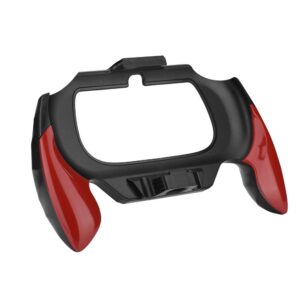 junluck game handle holder abs hand grip handle holder case bracket for sony psv ps vita 2000 ergonomic, comfortable &