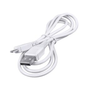 k-mains 5ft white for sony playstation 4 ps4 controller micro 5pin usb charging charger cable cord