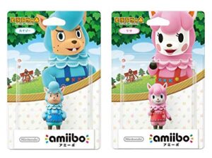 2 pack set [reese/cyrus] ( animal crossing series) for nintendo switch -switch lite -wiiu- 3ds [japan import]