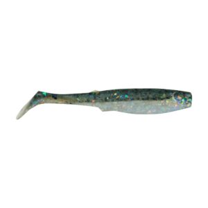 berkley gulp! alive! paddleshad fishing soft bait, silver mullet, 5in - pint 4x7