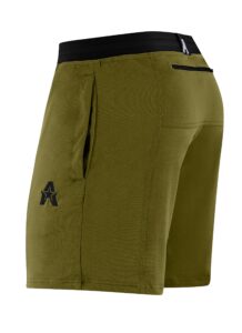 anthem athletics evolflex gym shorts men - 5 inch 7 inch 9 inch inseam - men's shorts athletic running shorts mens athletic shorts workout shorts men exercise sports shorts - defender green - medium