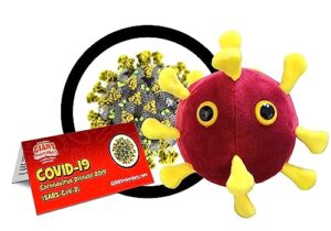 giantmicrobes covid-19 plush, covid plush, covid plush toy, covid gag gifts, covid gifts, covid stuffed animal, history teacher gifts