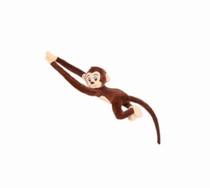 zhidiloveyou hanging stuffed animals of monkey for kids and adults (27inches)