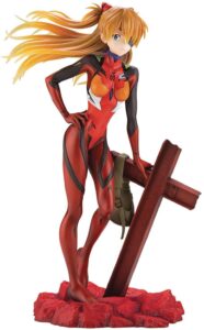 kotobukiya evangelion 3.0: asuka shikinami langley pvc statue, multicolor