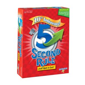 playmonster 5 second rule 10th anniversary