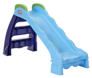 little tikes 2-in-1 indoor-outdoor wet or dry slide, dark_blue