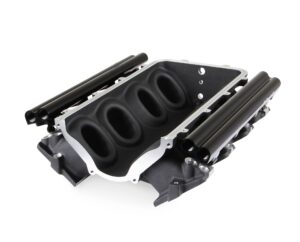 holley 300-603bk: base intake manifold & fuel rails, ls1 lo-ram, black