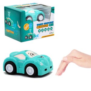 pidoko kids cartoon toy car for toddlers - hand gesture follow or chase - fun gifts for boys and girls 2 year old and up