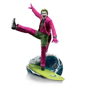 statue the joker deluxe - batman 66 - bds art scale 1/10 - iron studios