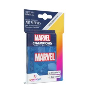 marvel art sleeves: marvel blue