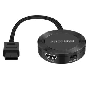 n64 to hdmi n64 hdmi converter n64 cable to hdmi support 16:9/4:3 convert n64 to hdmi adapter & n64 converter