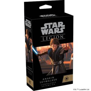 star wars: legion anakin skywalker commander expansion - tabletop miniatures game, strategy game for kids and adults, ages 14+, 2 players, 3 hour playtime, made by atomic mass games