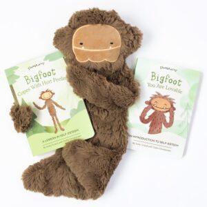 slumberkins 14" otter snuggler & board book set | soft plush gift for babies & toddlers, ages 0+ | supports family bonding