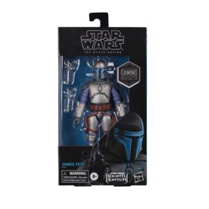 hasbro star wars the black series gaming greats jango fett bounty hunter exclusive figure, e99955l0