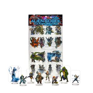 arcknight flat plastic miniatures (last parsec explorers horde)