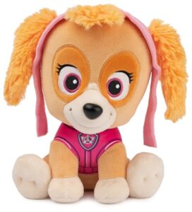 gund paw patrol skye in signature aviator pilot uniform for ages 1 and up, 9" (styles may vary)