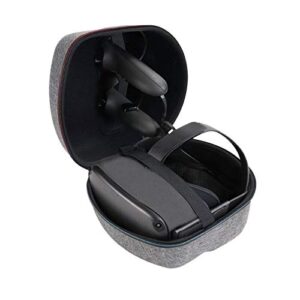 xyuang portable hard eva storage bag carrying case travel box for oculus quest all-in-one vr gaming headset accessories