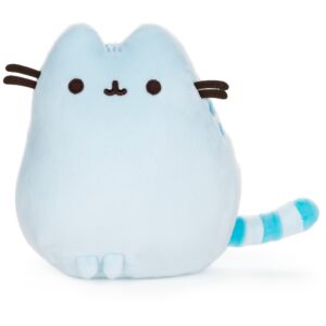 gund pusheen the cat squisheen plush, stuffed animal cat for ages 8 and up, mint green 6"