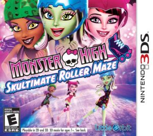 monster high: skultimate roller maze - nintendo 3ds (renewed)