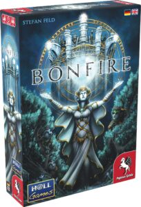 bonfire – board game by pegasus spiele 1-4 players – board games for family – 70-100 minutes of gameplay – games for family game night – kids and adults ages 12+ - english version