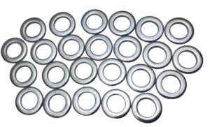 steel tension rod washers for drums - aias percussion (24 pack)