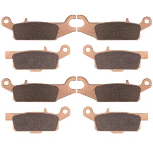 brake pads for yamaha grizzly 700 yfm700 2007-2022 /yamaha grizzly 550 yfm550 2009-2014,replaces oem part no.# :yamaha 3b4-w0045-00-00/10-00, 3b4-w0046-00-00/10-00