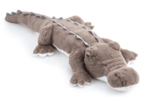 maogolan toys studio 67" giant crocodile stuffed animal soft plush toy gift for kids boys girls (crocodile)