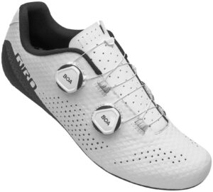 giro regime cycling shoe - men's white 44