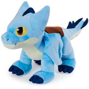 dreamworks dragons rescue riders, deluxe winger 15-inch plush dragon with moving wings