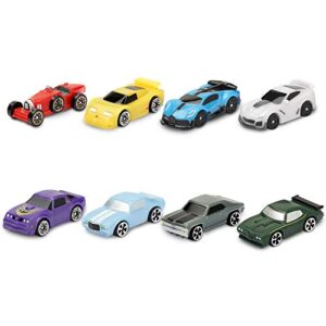 micro machines world packs, features 8 vehicles plus corresponding city scene - exclusive licensed vehicle packs - highly collectible themed toy cars – amazon exclusive