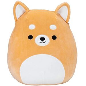 squishmallows official kellytoy plush 12" angie the shiba lnu- ultrasoft stuffed animal plush toy