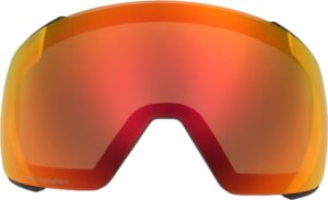 smith i/o mag snow goggle replacement lens (chromapop everyday red mirror '21)