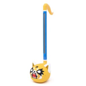 otamatone special edition sanrio (aggretsuko - rage) - fun electronic musical toy synthesizer instrument by maywa denki (official licensed) [includes song sheet and english instructions]