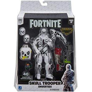 fortnite legendary series 6in figure pack, skull trooper - inverted