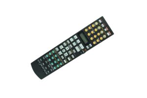 hcdz replacement remote control for yamaha rav358 wf365600 rx-v2600 rx-v2600bl rav359 7.1 channel digital home theater receiver