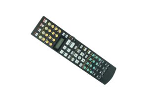 hcdz replacement remote control for yamaha rav362 wh254300 rx-v2700 rx-v2700bl rav363 wh254400 7.1-channel network home theater receiver