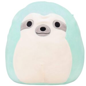 squishmallows official kellytoy plush 12" aqua the sloth- ultrasoft stuffed animal plush toy