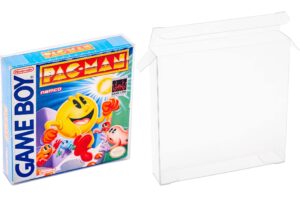 viturio game boy & advance game box protector cases (10 pack) clear plastic .35mm